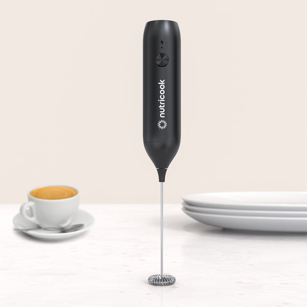 Rechargeable Milk Frother – Nutricook